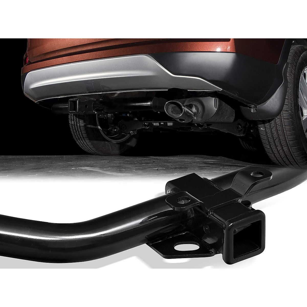 Armordillo 2014-2019 Jeep Cherokee Class 3 Trailer Hitch - Black