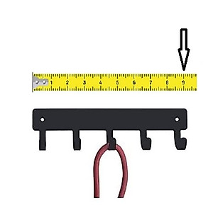 The Metal Peddler Farm Tractor #12 Key Rack Holder for Wall - 9 inch Wide - Made in USA; Farmhouse décor, barn Organizer