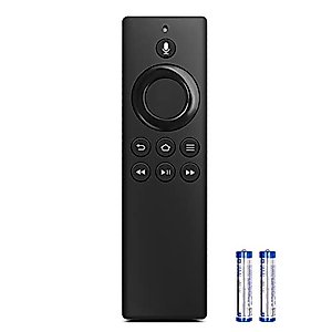2nd Gen DR49WK B PE59CV Replacement Voice Remote for Amazon Fire TV Stick (2nd Gen/3rd Gen/Lite/4K) Fire TV Cube (1st Gen/2nd Gen, and Later) Fire TV (3rd Gen, Pendant Design)