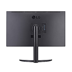LG 32EP950-B 32” Ultrafine UHD (3840 x 2160) OLED Pro Display with Adobe RBG 99% / DCI-P3 99%, VESA Display HDR 400 True Black, 1M:1 Contrast Ratio and Tilt/Height/Pivot Adjustable Stand - Black