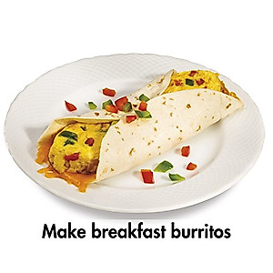 Hamilton Beach, Silver 25495 Breakfast Burrito Maker, 9.8 x 8.7 x 5.6 inches