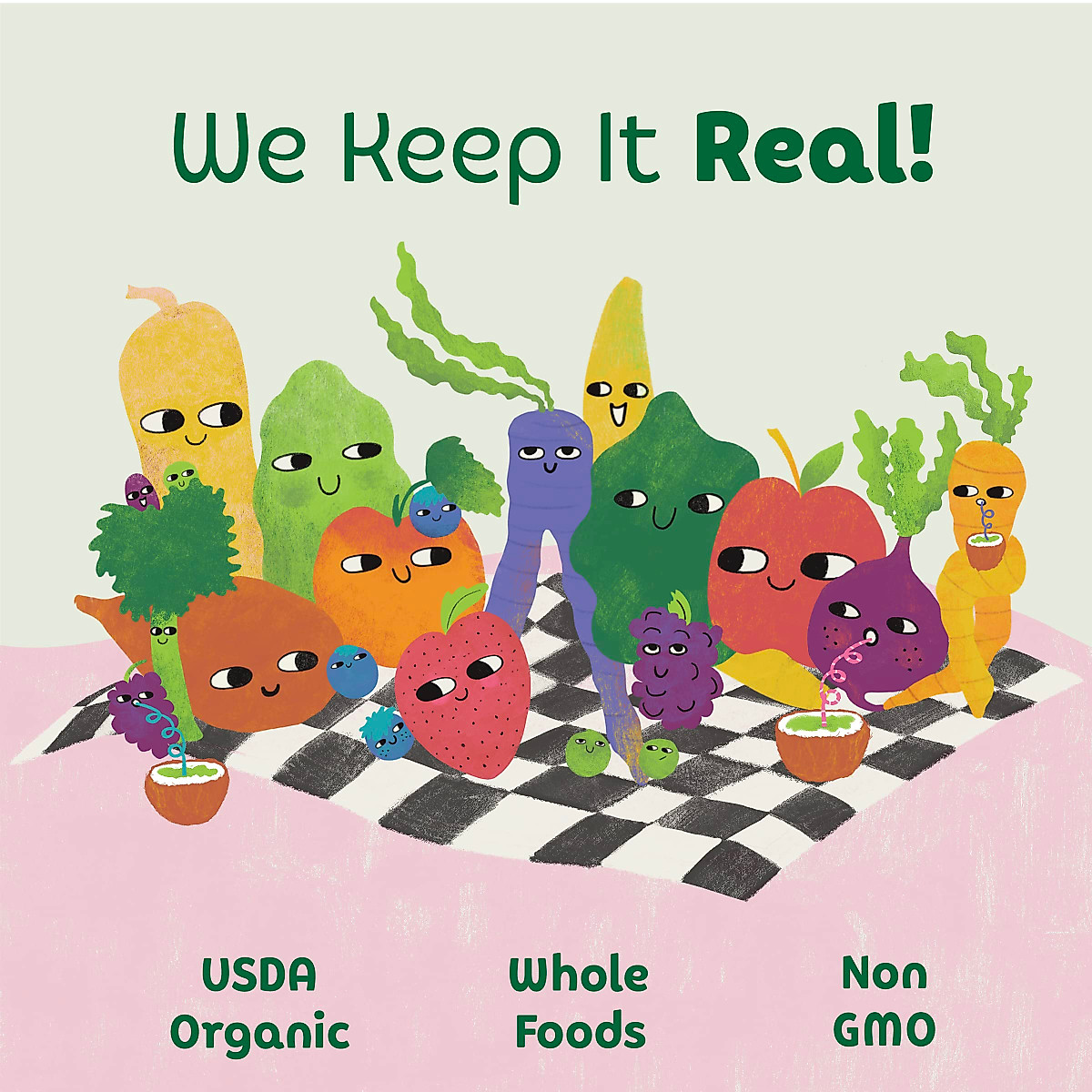 Sprout Organic Baby Food, Stage 4 Toddler Pouches, Apple Apricot Strawberry, Strawberry Banana Squash, Kiwi Banana Spinach Variety, 4 Oz (Pack of 18)