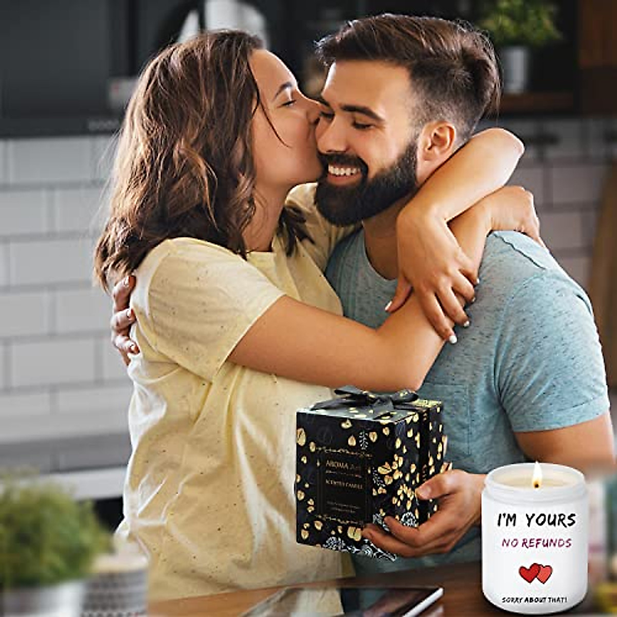 Lavender Candle- Funny Gifts for Women Her, Romantic Birthday Gifts for Women Best Friends,Anniversary Birthday Mother's Day Christmas Gifts for Her,Him,Mom,BFF,Best Friends,Girlfriend,Couple, Sister