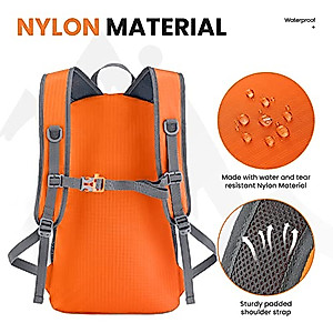 Venture Pal 35L Ultralight Lightweight Packable Foldable Travel Camping Hiking Outdoor Sports Backpack Daypack