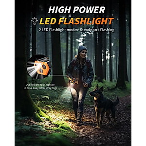 eladyne Ultrasonic Dog Bark Deterrent Devices, Anti Bark Dog Training & Behavior aids-3X Sonic Emitters 4 Modes 50ft Range Control－Barking Silencer Indoor & Outdoor, Rechargeable