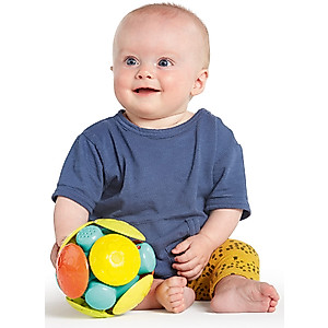 Bright Starts Wobble Bobble Activity Ball Toy, Ages 3 Months+