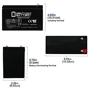 12V 7.2AH SLA Battery for Verizon FiOS PX12072-HG