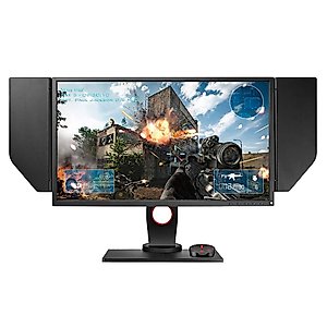 BenQ ZOWIE XL2536 24.5 inch 144Hz Gaming Monitor | 1080p 1ms | Dynamic Accuracy & Black Equalizer for Competitive Edge | S-Switch for Custom Display Profiles | Shield (Renewed)