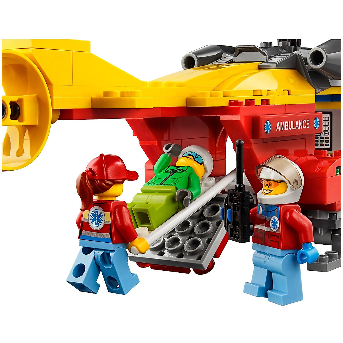 LEGO City Ambulance Helicopter 60179 Building Kit, New 2019 (190 Pieces)