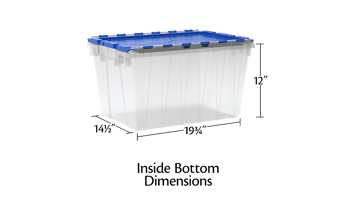 Akro-Mils 12-Gal KeepBox Tote - Durable Storage Solution