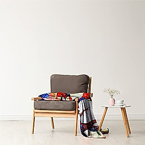 Bazillion Dreams Marvel Spider-Man Spider-Verse Characters Fleece Softest Comfy Throw Blanket for Adults & Kids| Measures 60 x 45 Inches