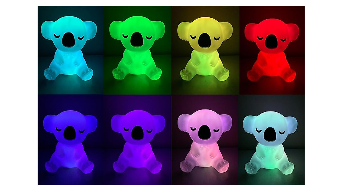 Cute Koala Night Light for Kids - Comfort & Safety
