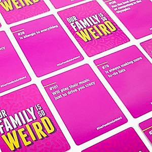 DSS Games Our Family is So Weird - A Family Party Game to Decide Who's Most Likely...