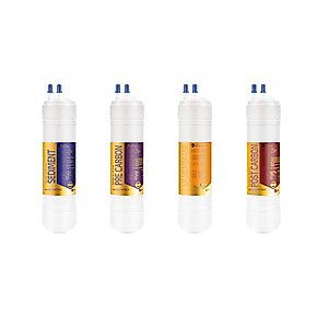 4EA Premium Replacement Water Filter Set for Enex : G-1000PS/G-01B/GL-2000/G-1000P/G-3000/GL-2000W/GL-4000/GL-2000A - 1 micron