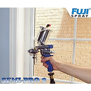 Fuji Spray 2203G Semi-PRO 2-Gravity HVLP Spray System, Blue