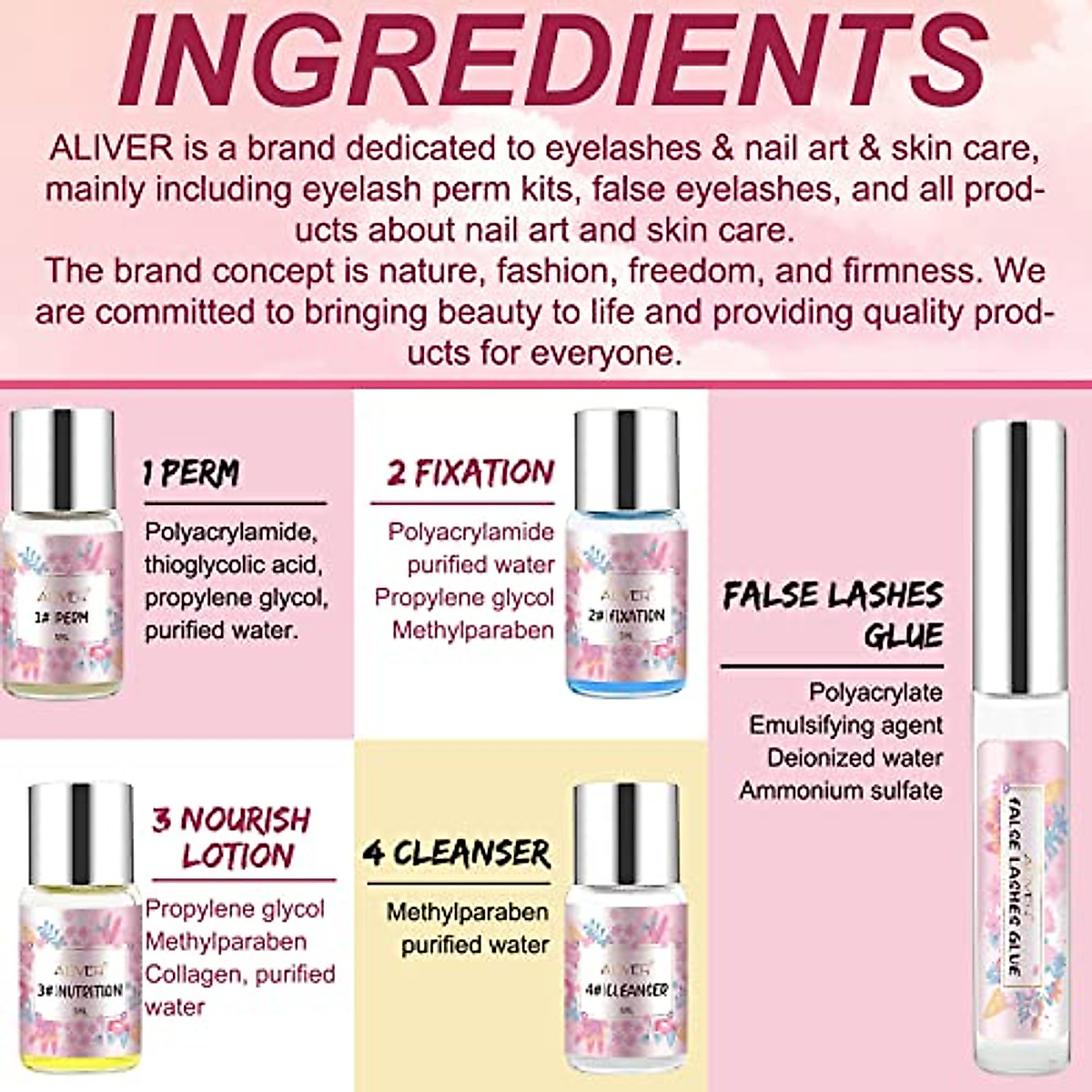 Lash Lift Kit, Professional Eyelash Lift Kit, Eyelash Extension Kit Long Lasting Wave Lash Curling for Home or Salon Use, Semi-Permanent Curling Eyelash Perm Kit for Beautify Your Lashes