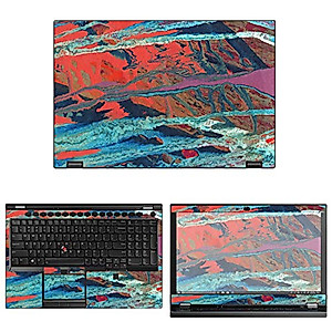 Decalrus - Protective Decal Skin Sticker for Lenovo ThinkPad P53 (15.6" Screen) case Cover wrap LEthnkpd15_P53-238