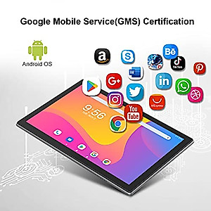HHC Tablets 10 Inch Android Tablet, 1080p Full HD Touchscreen, Octa-Core Processor, 2GB RAM 32GB WiFi Smart Tablet, 13MP Camera，6000mAh Long Battery Life Tablet, Latest Model 2023, Grey