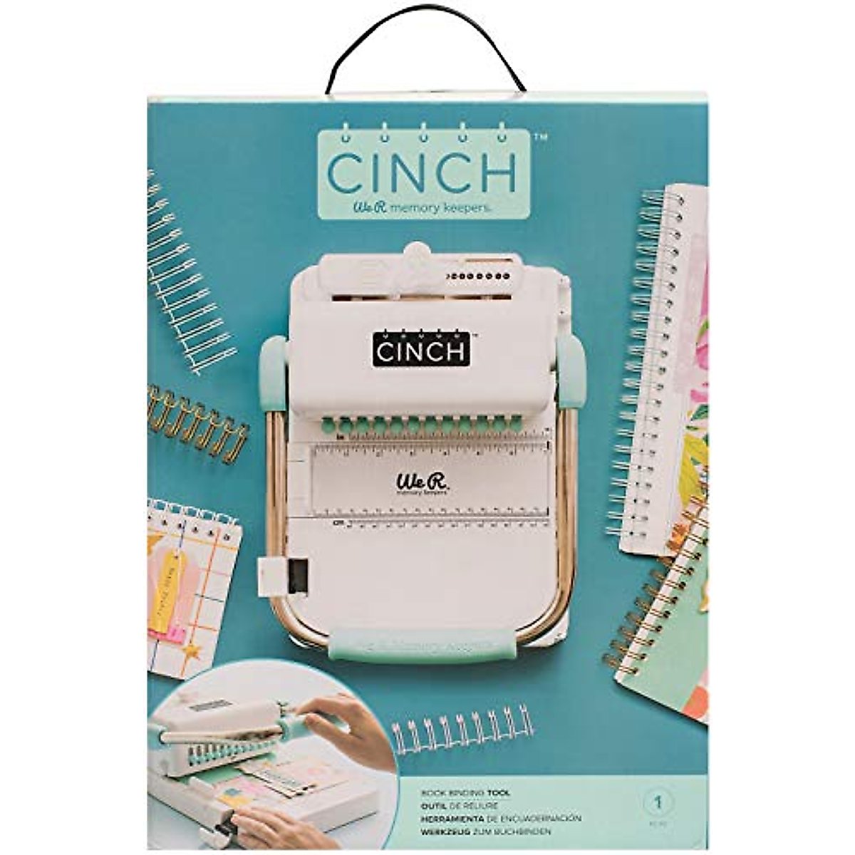 We R Memory Keepers The Cinch Book Binding Machine Version 2 | White
