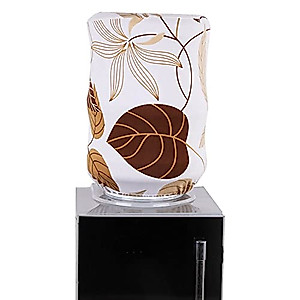 ZUYYON Water Dispenser Barrel Dust Cover, Durable Fabric Dust Proof Cover for Water Cooler, Reusable Furniture Cover Protector Decor for 5 Gallons Water Bottle