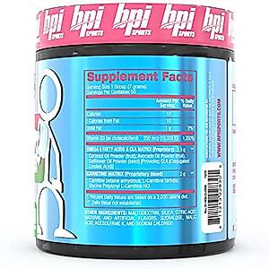 BPI Sports CLA+Carnitine–Conjugated Linoleic Acid–Weight Loss Formula –Metabolism, Performance, Lean Muscle–Caffeine Free–For Men & Women–Watermelon Freeze–50 servings – 12.34 oz.(Packaging May Vary)