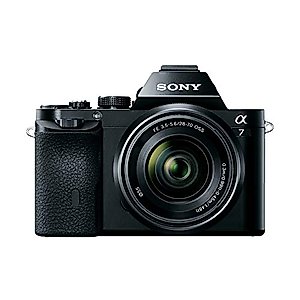 Sony a7 Full-Frame Mirrorless Digital Camera with 28-70mm Lens