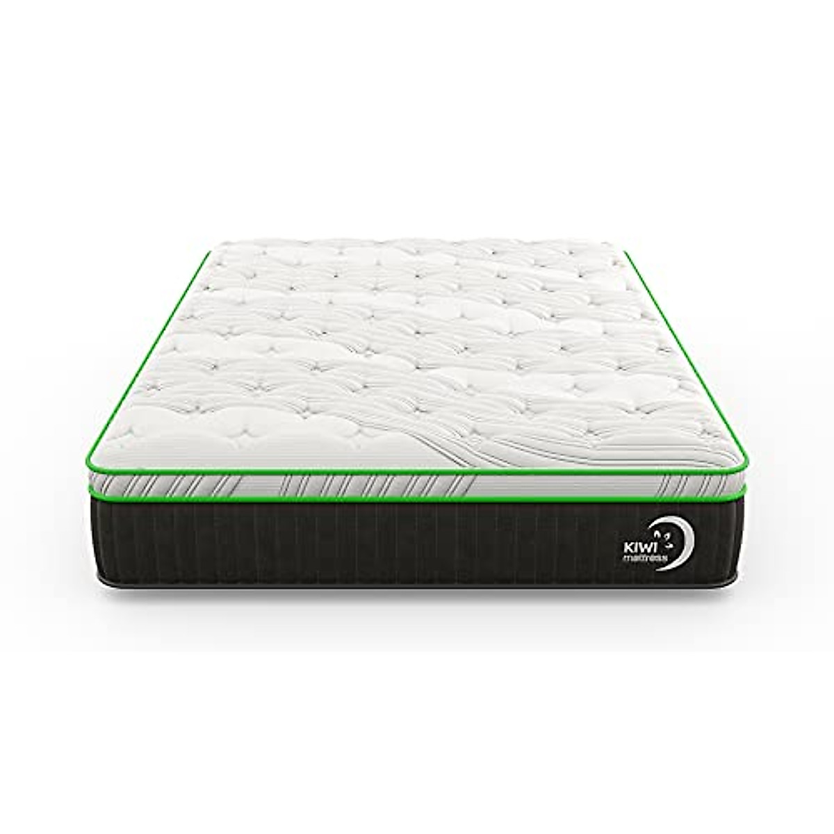 Kiwi Plush Full Natural Mattress/ 12.5” Memory Foam Feel/Organic/Bed-in-a-Box/Made in USA