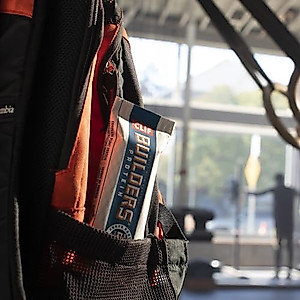 CLIF Builders - Vanilla Almond Flavor - Protein Bars - Gluten-Free - Non-GMO - Low Glycemic - 20g Protein - 2.4 oz. (6 Pack)