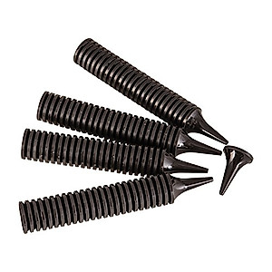 Disposable Ear Specula for KaWe EUROLIGHT C10, EUROLIGHT C30 AND COMBILIGHT C10 Otoscopes, 2.5 mm, Black, 100 Count