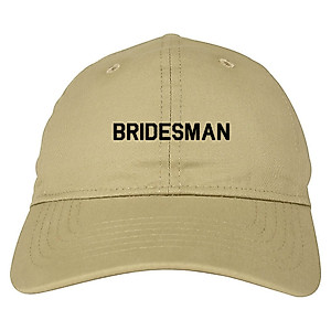 Kings Of NY Bridesman Bachlorette Bachelor Party Mens Dad Hat Baseball Cap Beige