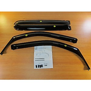 2011-2019 Dodge Ram 1500 DT Side Window Air Deflectors New Mopar OEM