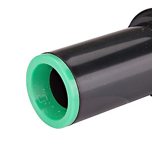 Raindrip 321G00UB Compression Swivel Adaptor with Washer Connects 1/2 Inch Tubing or Dripline to, 3/4 Inch MPT Pipe, Black