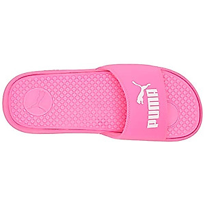 PUMA womens Cool Cat Slide Sandal, Knockout Pink-puma White, 9 US