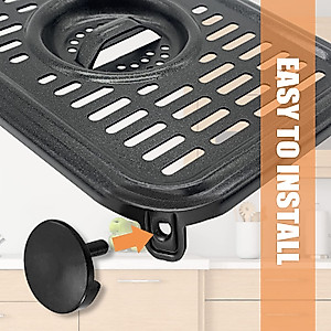 Air Fryer Rubber Bumpers for Ninja Foodi Airy Fryer, 8 PCS Food Grade Air Fryer Replacement Parts Silicone Feet Tabs Tips Accessories for Ninja Foodi DZ201 DZ090 DZ100 DZ401 DZ550 DualZone Air Fryer