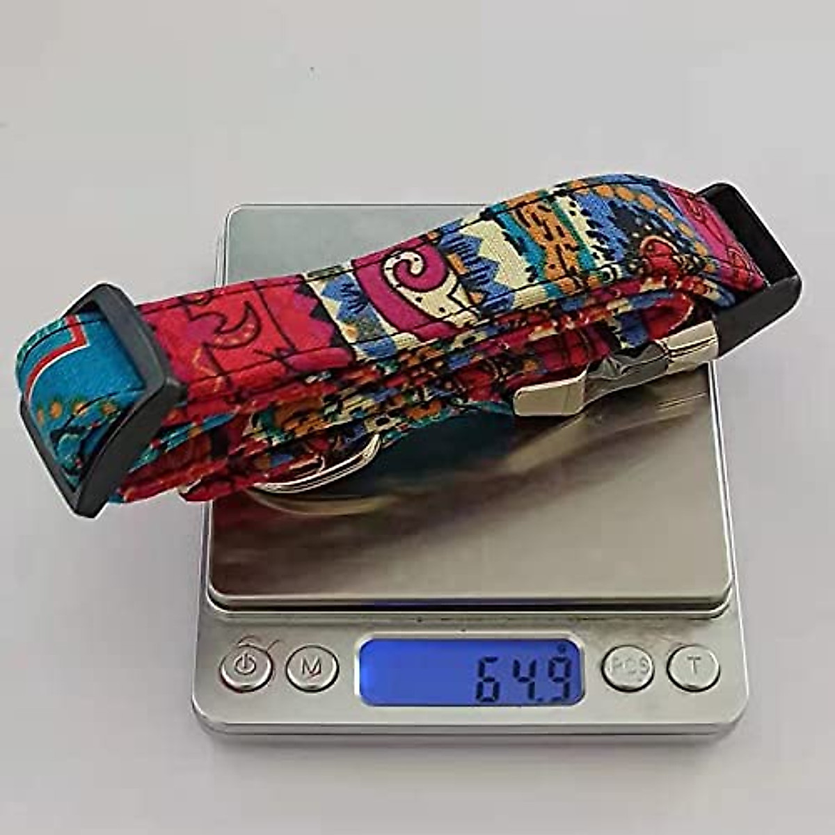 Dog Collar Soft Adjustable Puppy Collar for Small Medium Large Dog Buckle Pattern Metal Cotton Half Ethnic Personalized Pet Collars