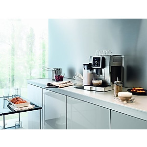 DeLonghi Compact Automatic Cappuccino, Latte and Espresso Machine, Silver