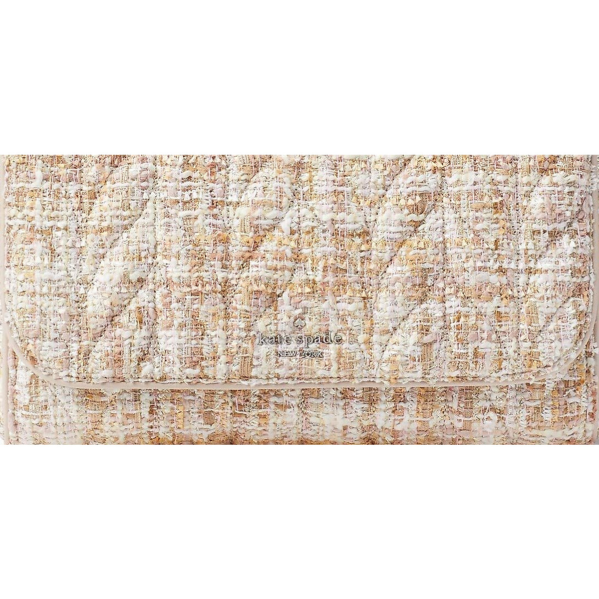 Kate Spade Briar Lane Leather Medium Convertible Shoulder Bag Purse Handbag (Briar Lane Quilted Tweed Neutral Multi)