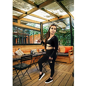 E&S Pets German Shepherd High Rise Yoga Leggings for Pet Lovers -25" Lightweight Ultra Soft Yoga Pants for Women with Side Pockets (as1, Alpha, one_Size, s, Regular, Petite, German Shepherd)