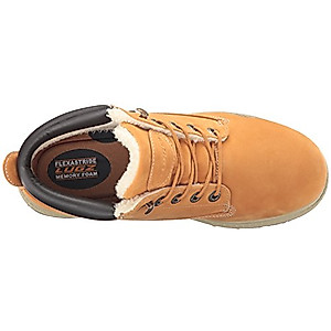 Lugz Women's Drifter Fleece LX Boot, golden wheat/cream/bark/gum, 8.5 M US