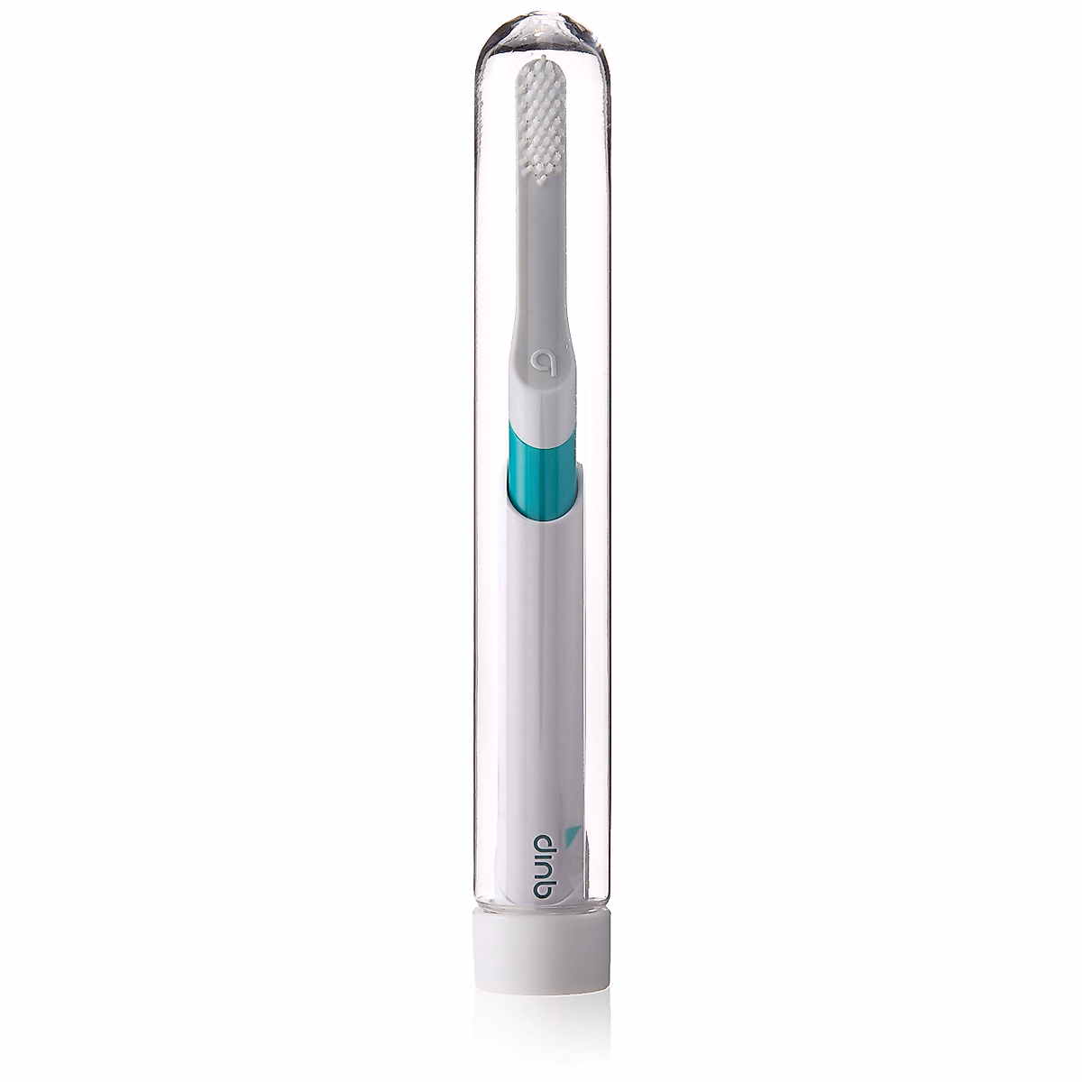 Quip Electric Toothbrush - Green Color - Electric Brush and Travel Cover Mount - Frustration Free Packaging