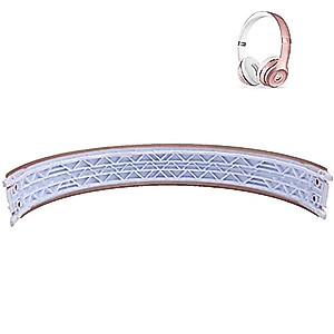 Lektuen Solo3 Headband Replacement Solo 3 Wireless Headband Replacement Repair Fix Parts Compatible with Solo3 Solo2 Wired/Wireless On-Ear Headphones (Rose Gold)