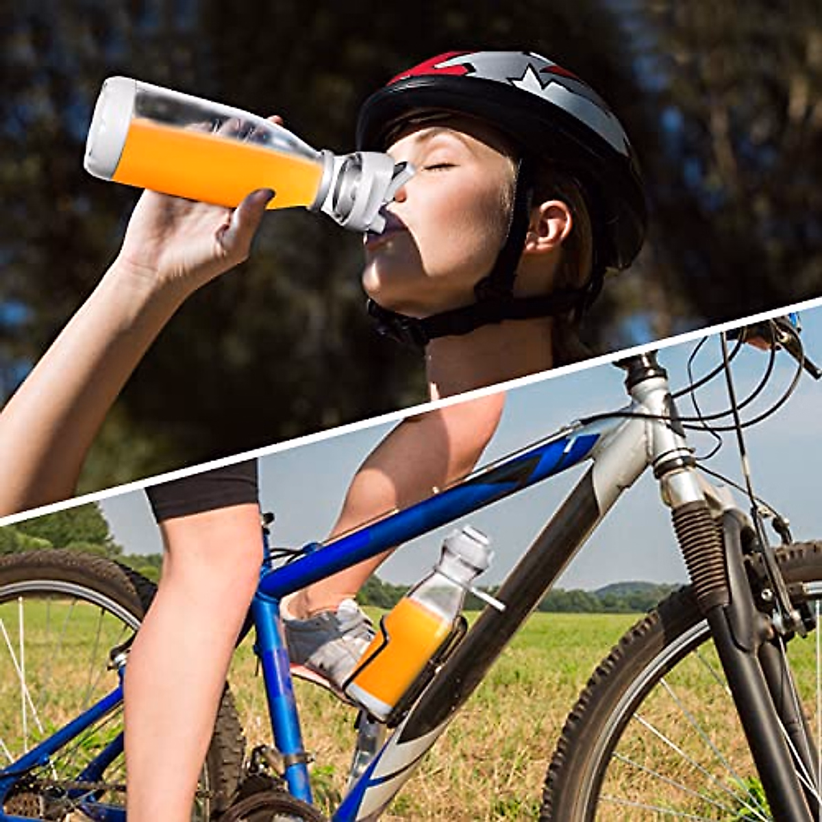 Portable Blender, Mini Personal Blender for Shakes and Smoothies 300W Fresh Juice Blender with 20oz Travel Bottle USB Rechargeable 6000Mah Pulse Crush Ice Protein Shake KOBWA Blender on the Go (Upgraded) (Bravo, White) (BravoS, White)