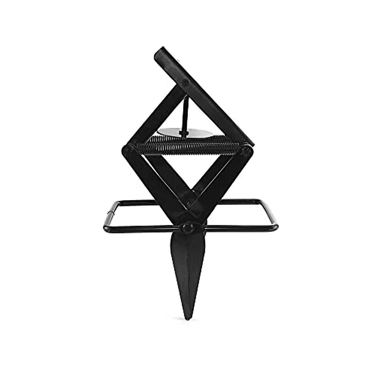 QWORK Mole Trap, Gopher Trap Mechanical Eliminator with Quick Scissors, Black