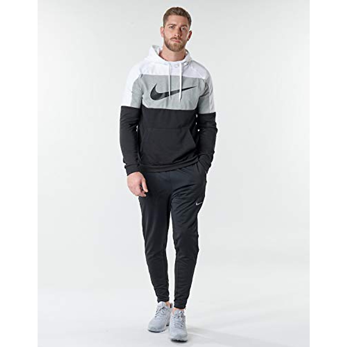 Nike Men's Phenom Elite Knit Running Pants (Black/Black, X-Large)