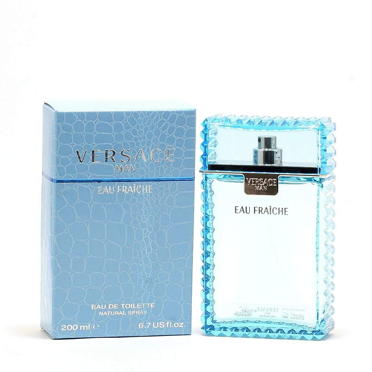 Versace Man Eau Fraiche Eau De Toilette Spray 6.7 Ounce