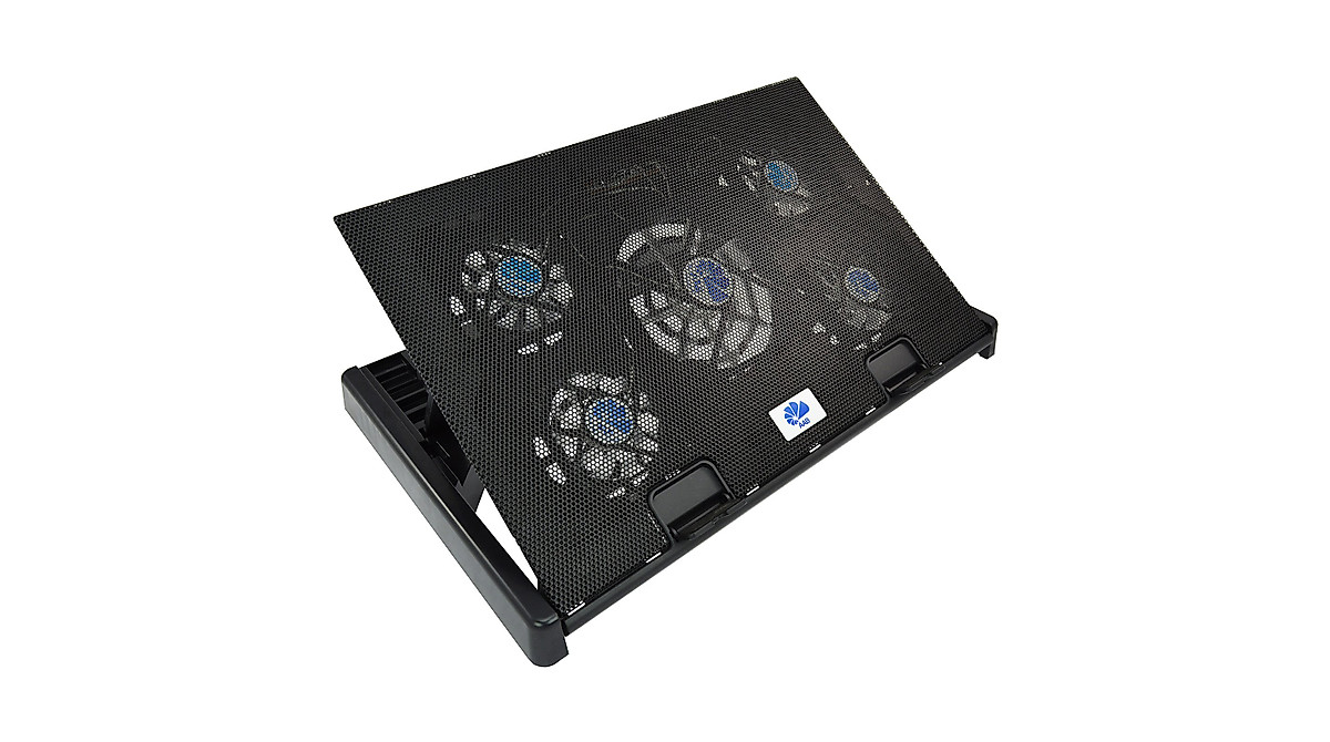 AABCOOLING NC81 Laptop Cooling Tray with 5 Fans & Blue Backlight