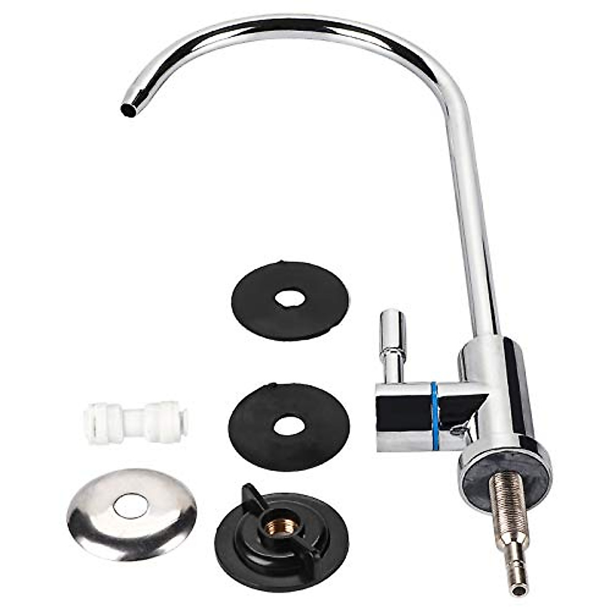Reverse Osmosis Faucet, Filtration Drinking Water Filter Faucet RO Water Faucet Reverse Osmosis Purifier for RO Drinking Water Filtration SystemsUnder-Sink & Countertop Filtration