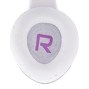PowerLocus Bluetooth Headphones Over Ear, Wireless Headphones with Microphone, Foldable Headphone, Soft Memory Foam Earmuffs & Lightweight, Micro SD/TF,FM Radio for iPhone/Android/Tablet/PC/TV(Purple)
