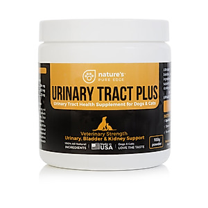 Nature's Pure Edge - Pet Urinary Relief - Veterinarian Grade All Natural D-Mannose and Cranberry Powder Blend for Kidney, Bladder and Urinary Tract Health.