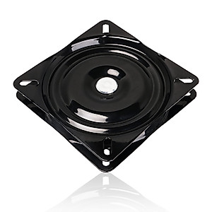 6" Square Swivel Replacement for Recliner Chair or Furniture - Ball Bearing Swivel A3 Steel Plate